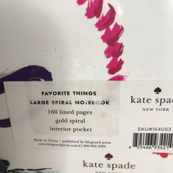kate spade | Office | Kate Spade New York Large Spiral Notebook | Poshmark